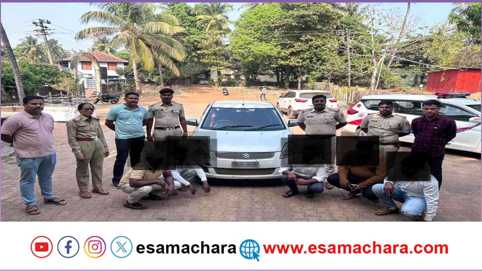 Ankola Police/ ಬೈಂದೂರು ಪೊಲೀಸರಿಂದ ಎಸ್ಕೇಪ್. ಅಂಕೋಲಾ ಪೊಲೀಸರಿಗೆ ಲಾಕ್ ...